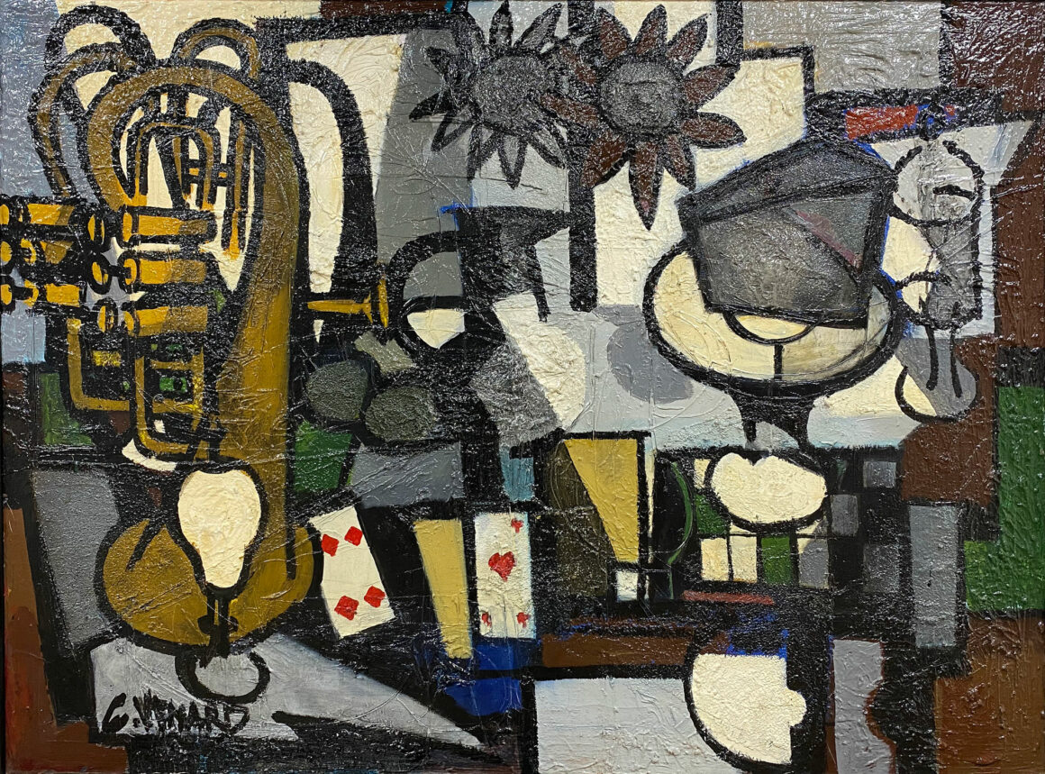 Claude Venard - Galerie Cortade'Art - Peintre postcubique