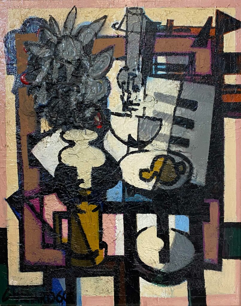 Claude Venard - Galerie Cortade'Art - Peintre postcubique